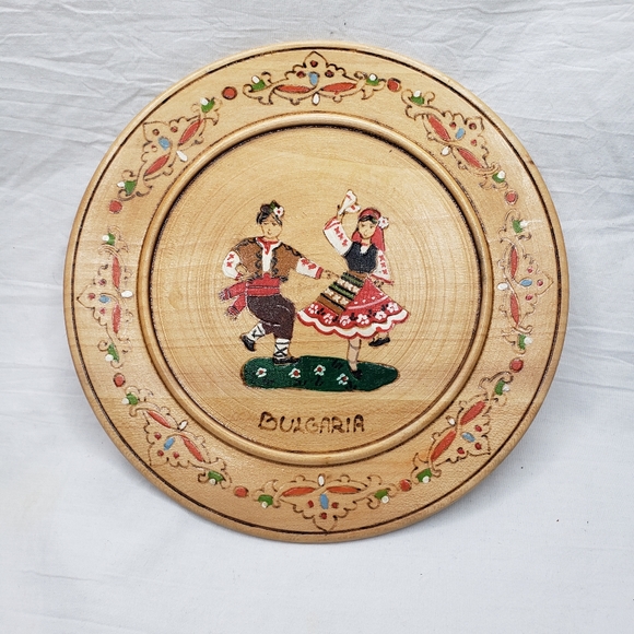 Bulgaria | Accents | Bulgaria Folk Art Small Wooden Painted Box And ...
